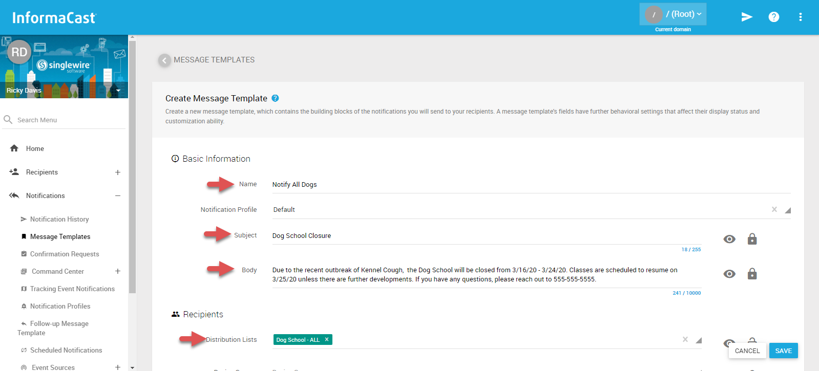 Send Your First Mass Notification With InformaCast Mobile