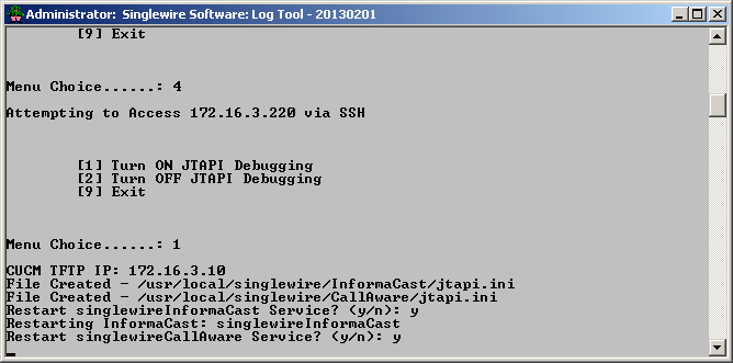 Using the InformaCast Log Tool