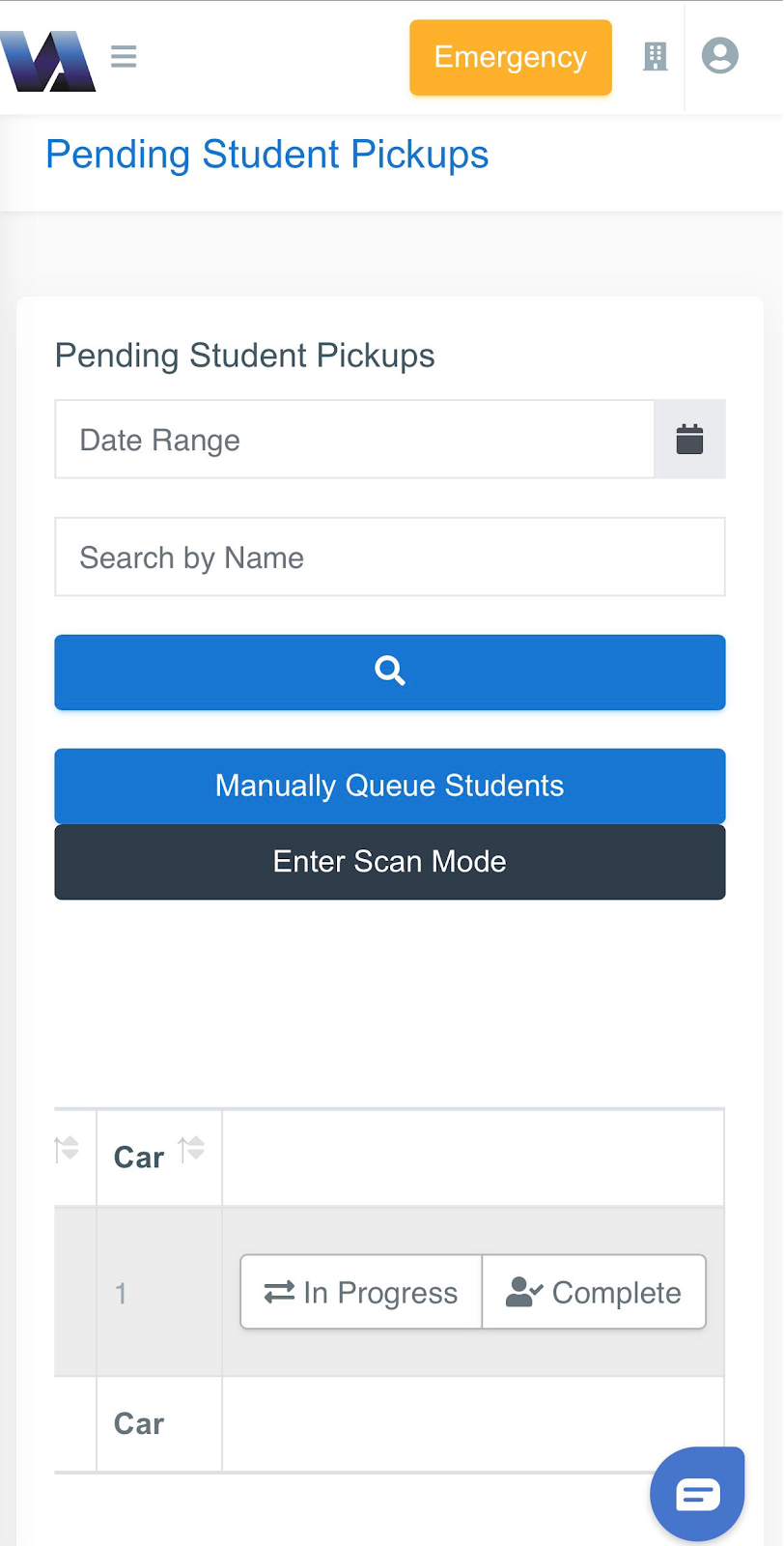 Assign Car Numbers (Student Pick-up Coordinators)
