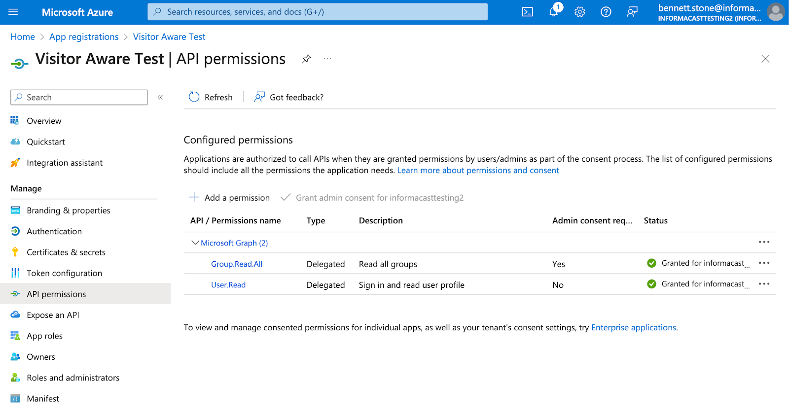 Provision Azure Groups for Visitor Aware Locations and Roles