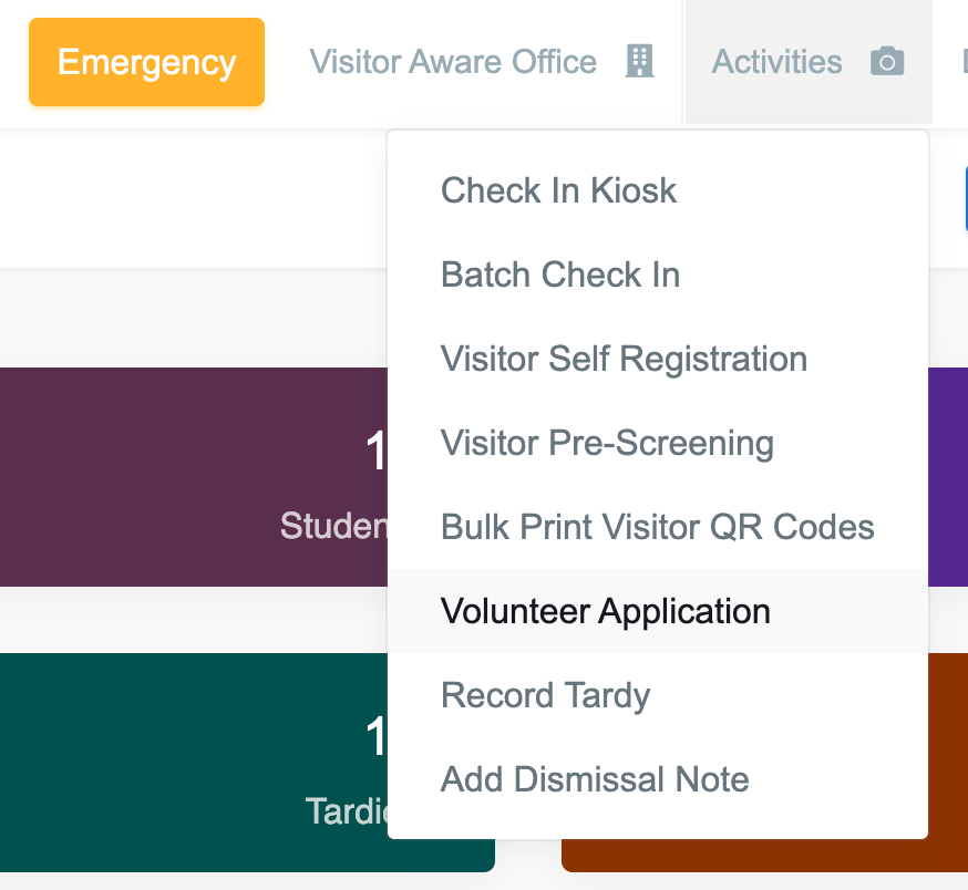 Manage Volunteer Approval Process