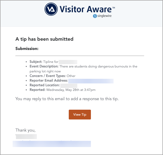 Configure and Manage the Tipline